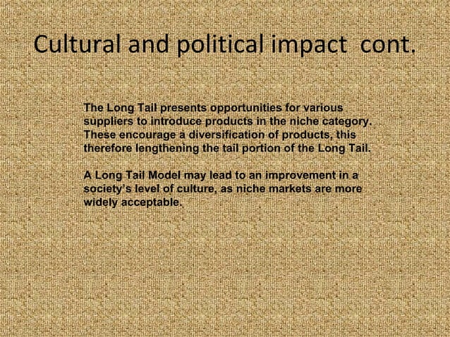Long Tail Presentation | PPT