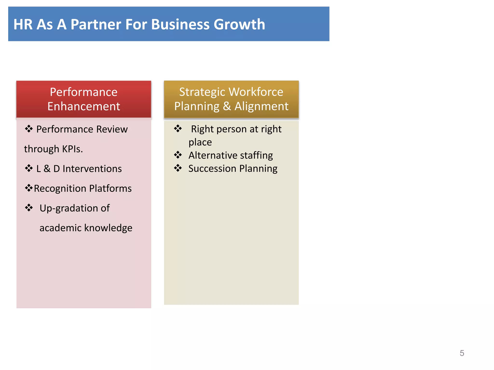 Long Term HR Business Strategy | PPTX