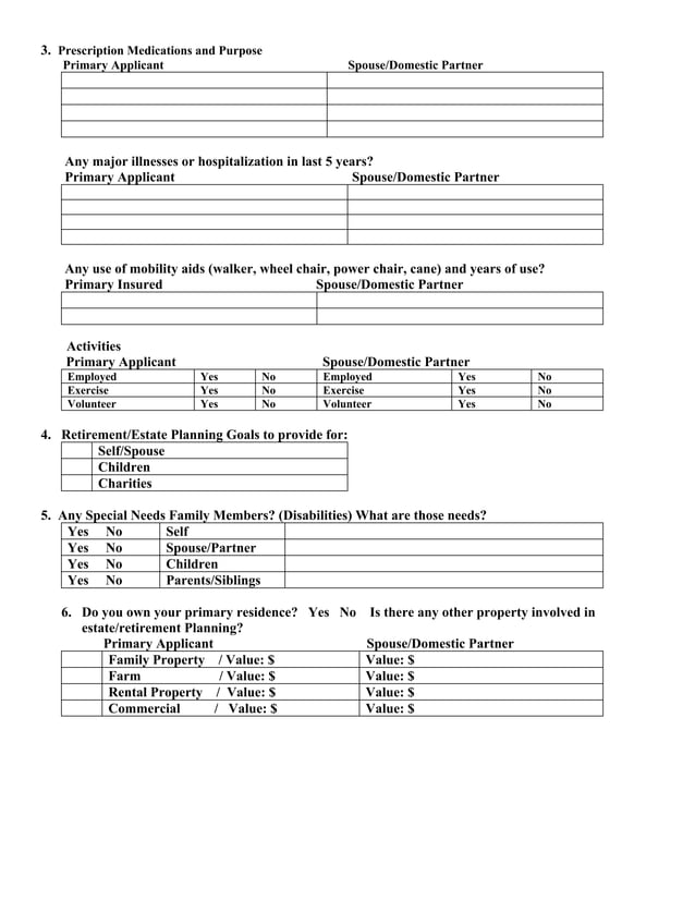 Long Term Care Needs Evaluation2 | PDF