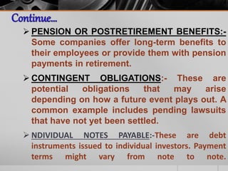 Long term debt | PPTX