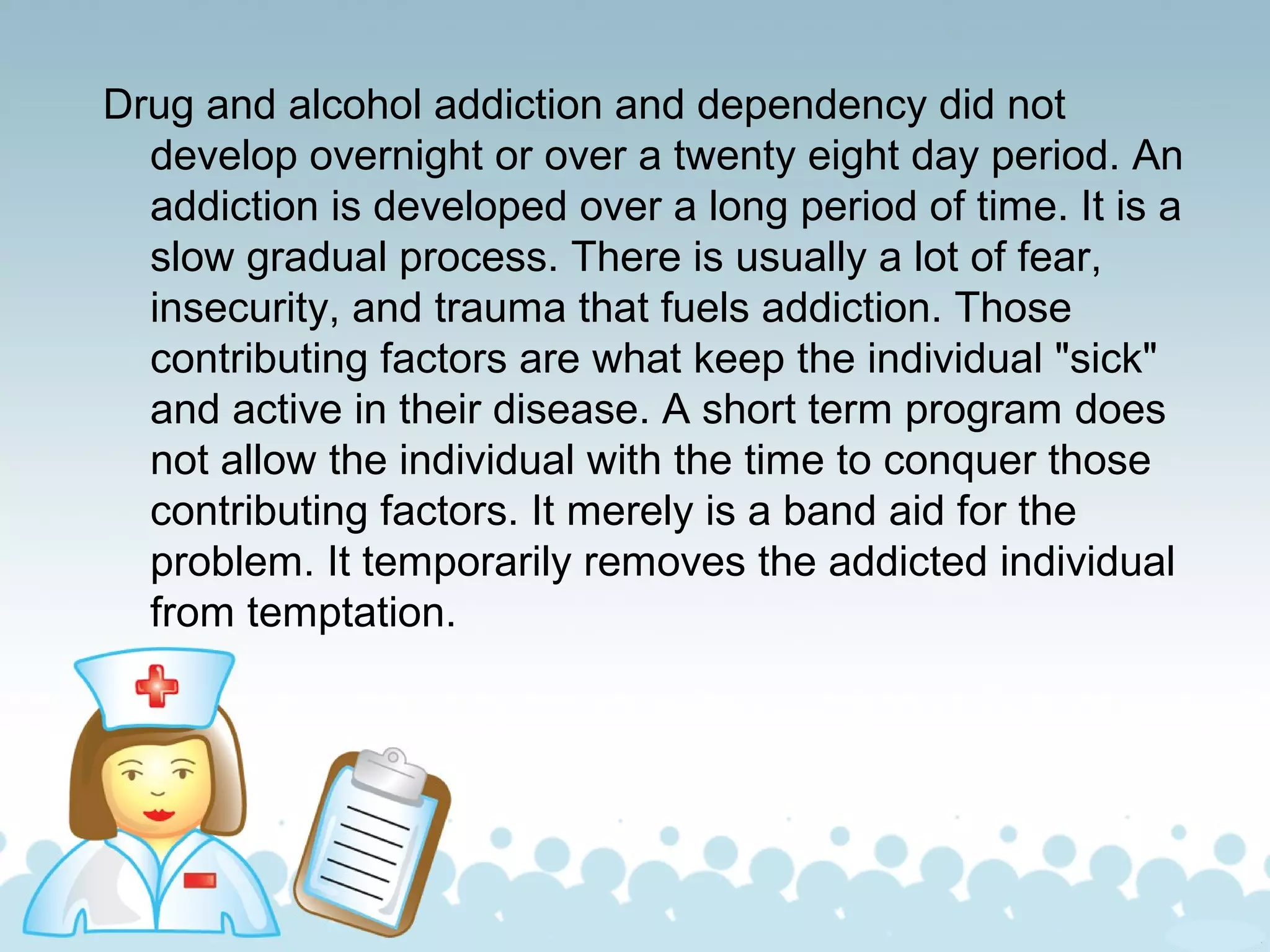 Long term drug treatment | PPT