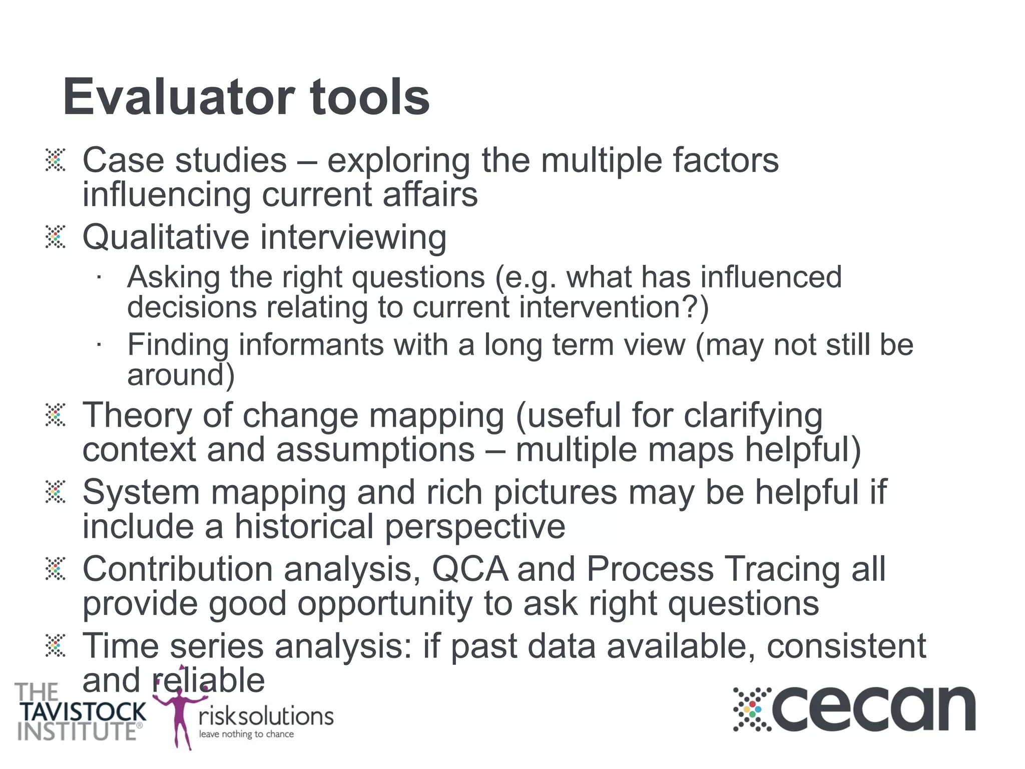 Long term evaluation challenges | PDF