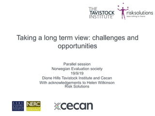 Long term evaluation challenges | PDF