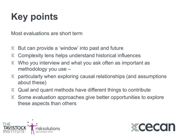 Long term evaluation challenges | PDF