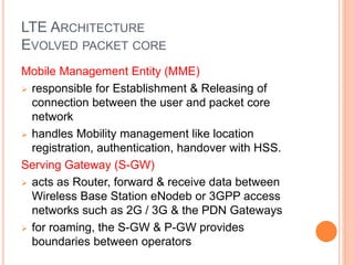 Long Term Evolution | PPTX