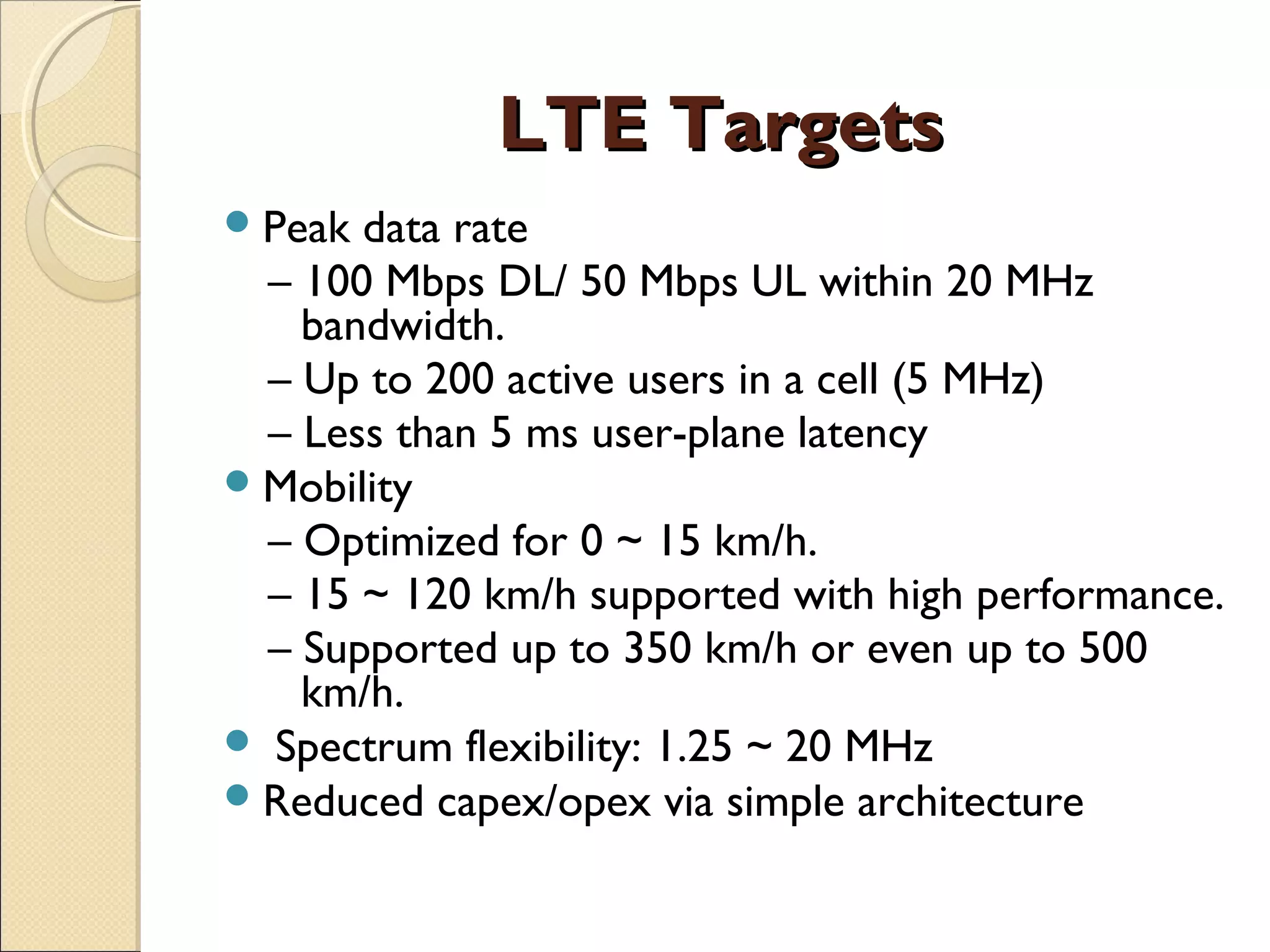 Long term evolution (lte) technology | PPT