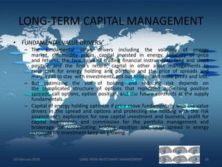 Long term investment management | PPTX
