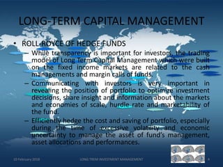 Long term investment management | PPT