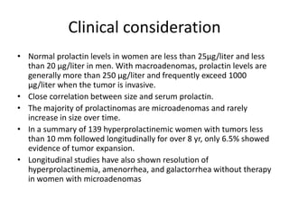 Long term management of prolactinoma | PPTX | Hormonal Disorders ...