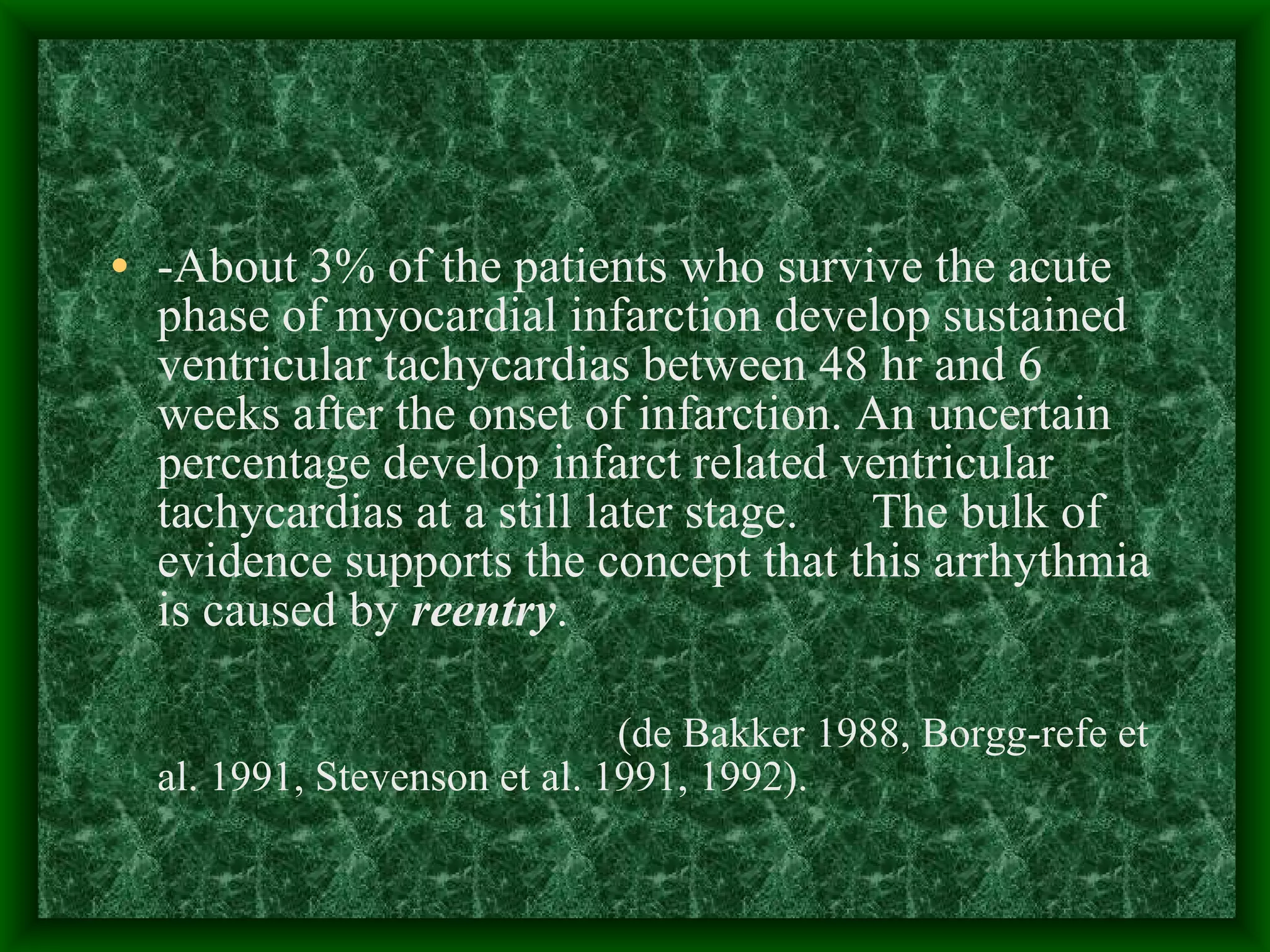Long term post Ventricular tachycardia ablation guided by non contact ...