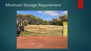 Long term storage of fiber glass casing | PPT