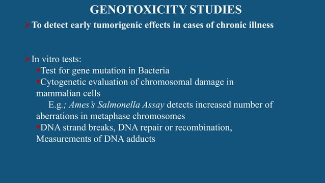 Teratogenicity oncogenicity mutagenicity and allergenicity | PPTX ...
