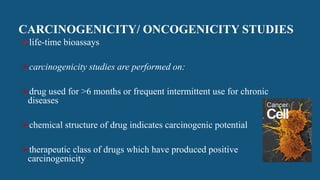 Teratogenicity oncogenicity mutagenicity and allergenicity | PPTX