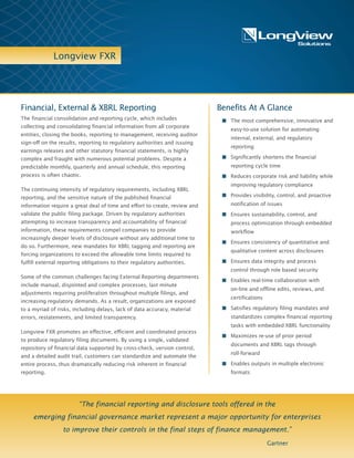 Longview FXR Financial Close Management | PDF