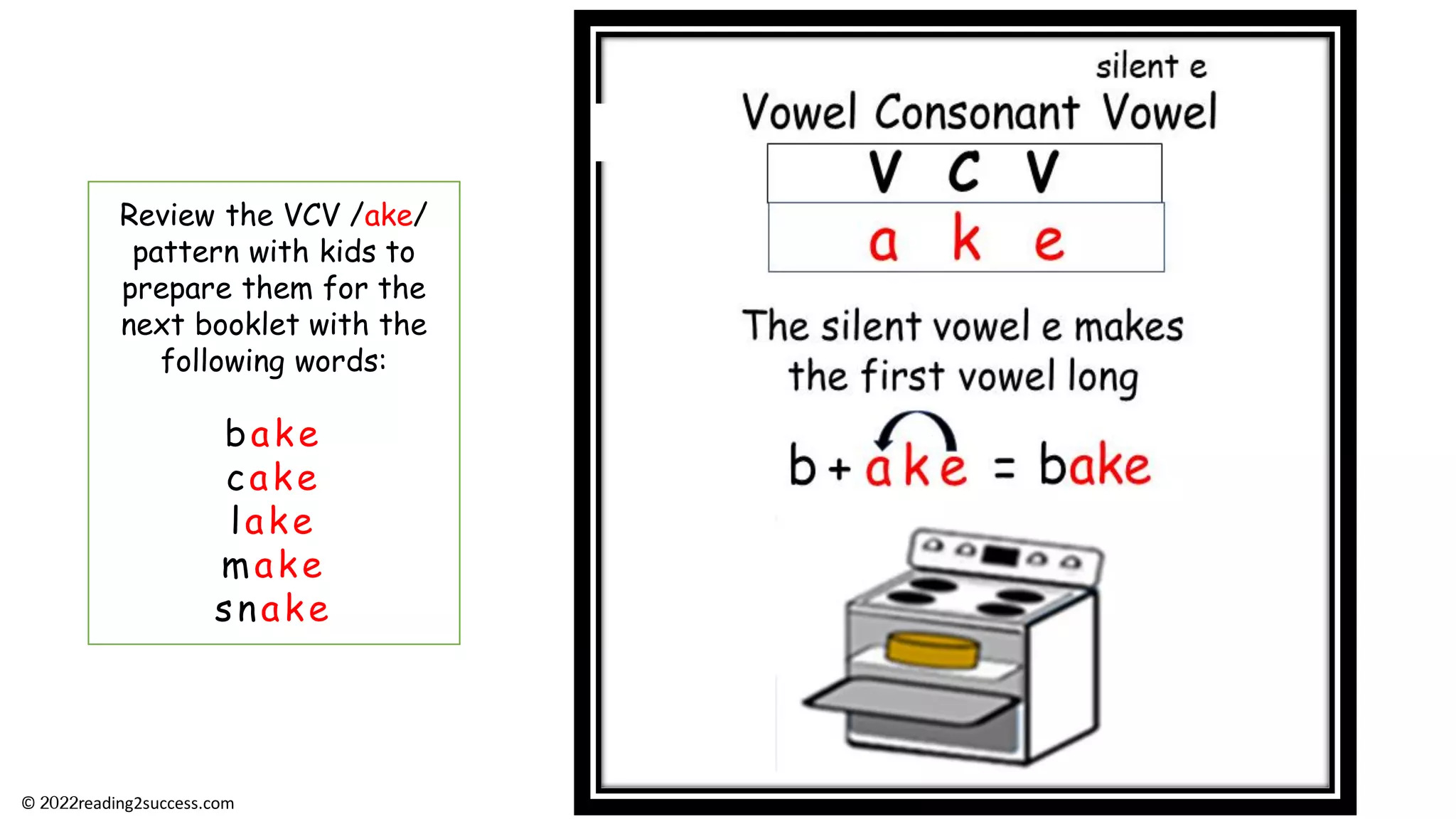 Long Vowel Onset-Rimes: ail, ake, eat, eep, ide, ine, oat, ose & ue. # ...