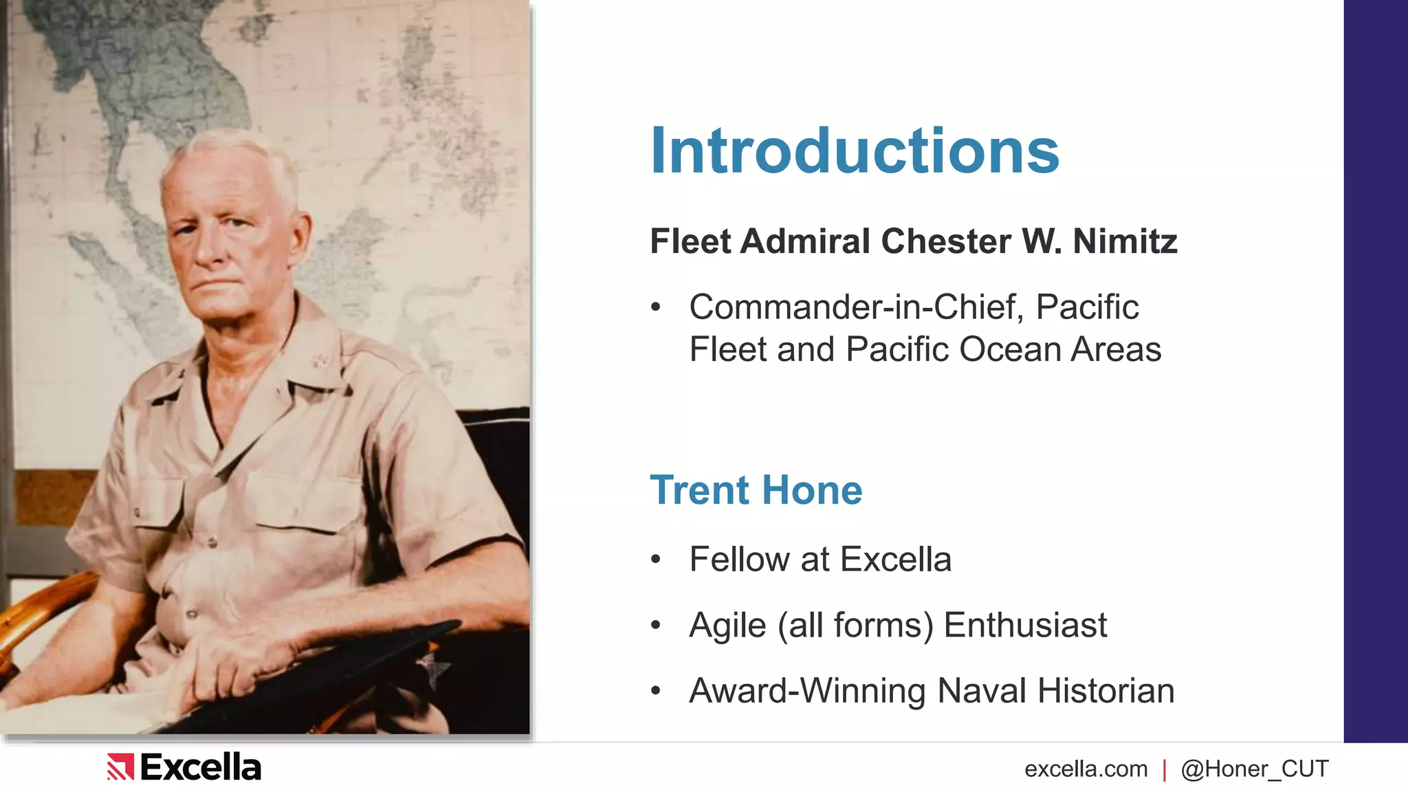 Leadership Lessons from Admiral Nimitz - Lean Agile US 2020 | PPTX