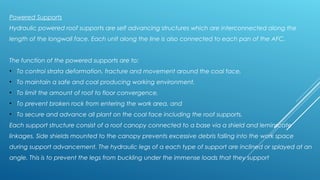 Longwall machinery | ODP