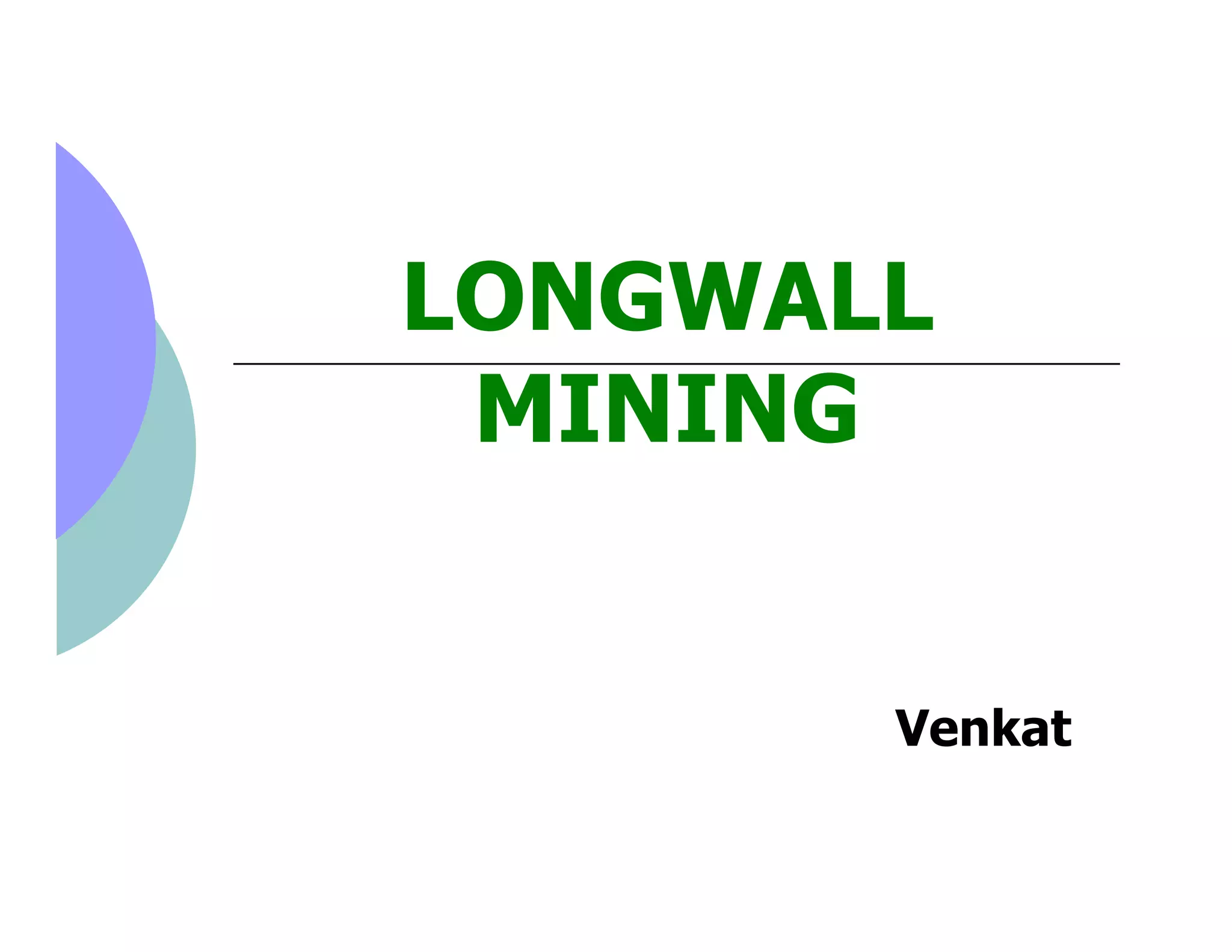 Longwall Mining | PDF