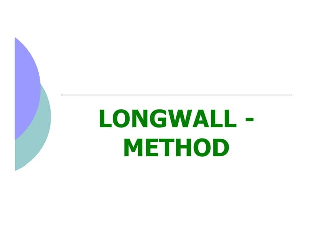 Longwall Mining | PDF | Power and Energy Industry | Industries