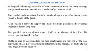 longwall mining, a large rectangular block | PDF