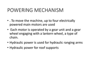 Longwall mining[1] | PPTX | Home Appliances | Home & Garden