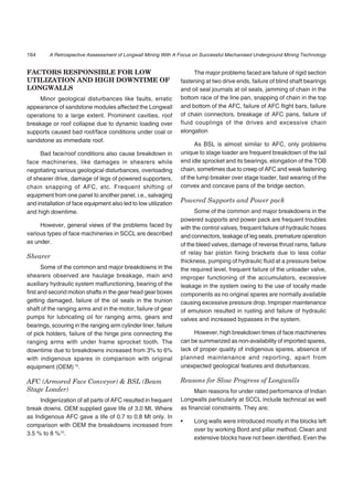 Longwall technology in india, SCCL | PDF