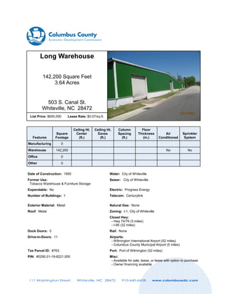 Long warehouse flyer_with_logo | PDF