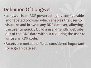 Longwell final ppt | PPTX