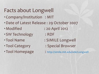 Longwell final ppt | PPTX
