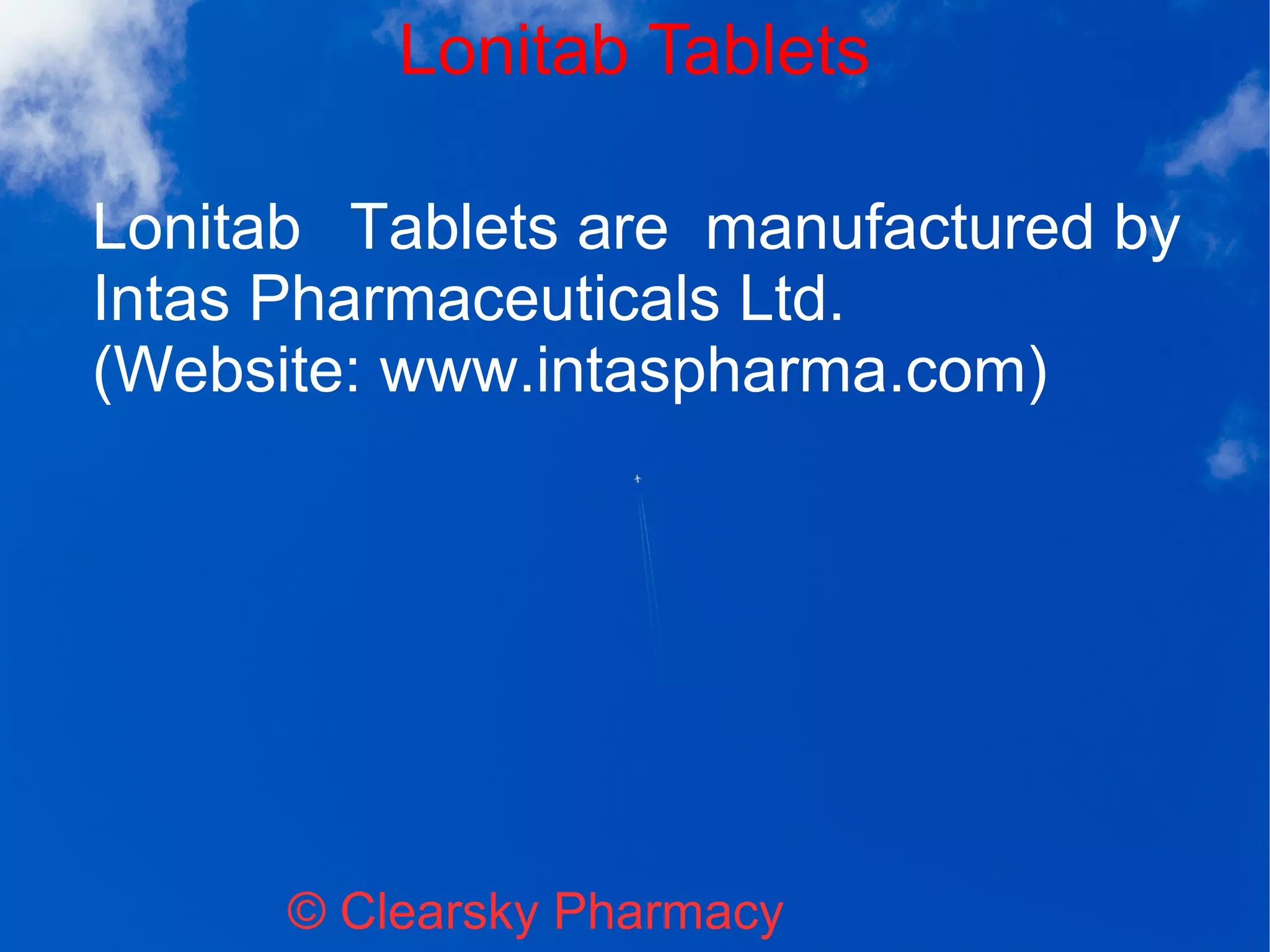 Lonitab (Minoxidil Tablets) | ODP