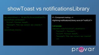 London SF Developers: Custom Lightning Component Error Handling | PDF | Computing | Technology ...