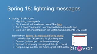 London SF Developers: Custom Lightning Component Error Handling | PDF | Computing | Technology ...