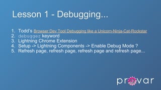 London SF Developers: Custom Lightning Component Error Handling | PDF | Computing | Technology ...