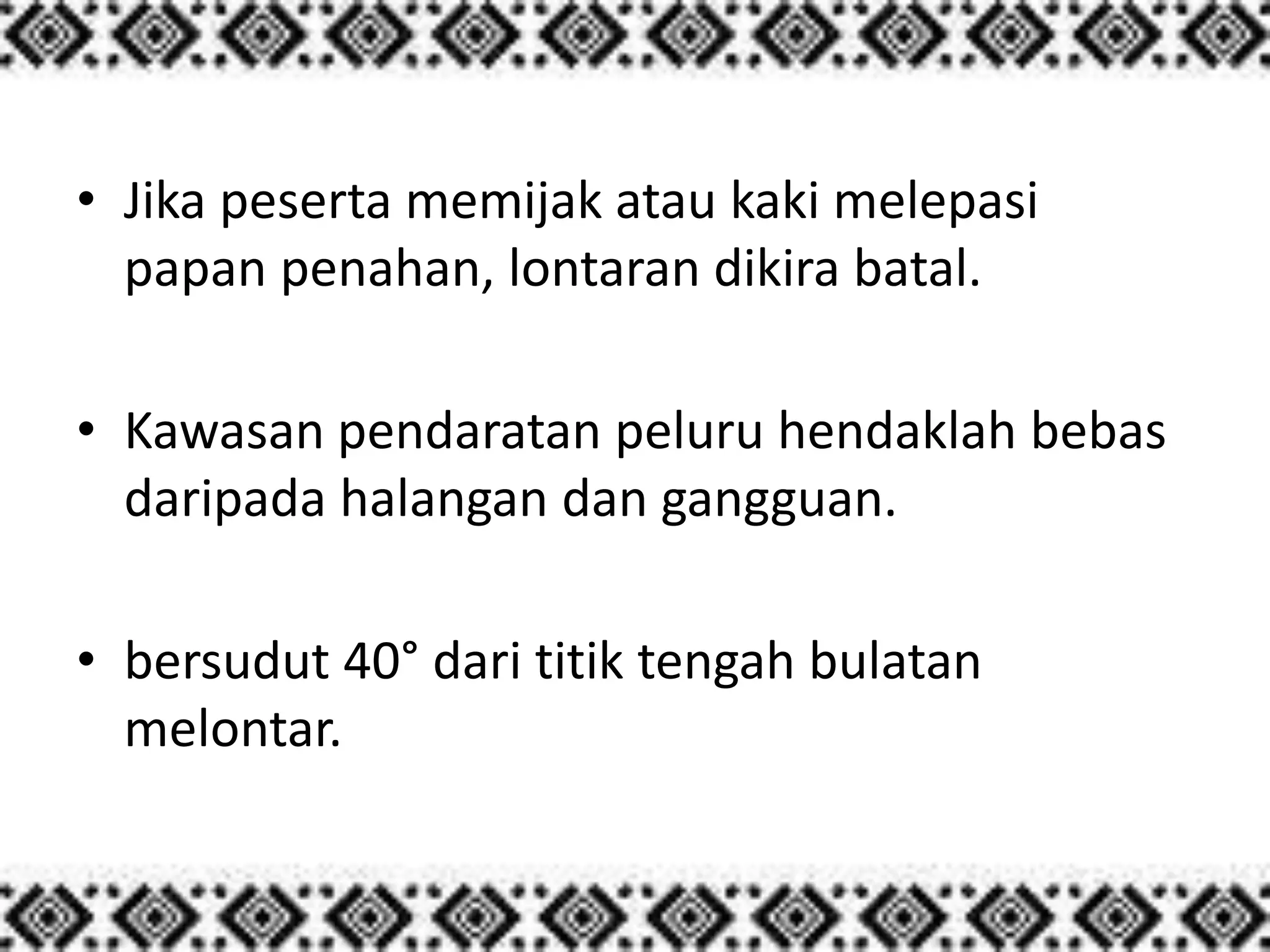 Lontar peluru | PPTX