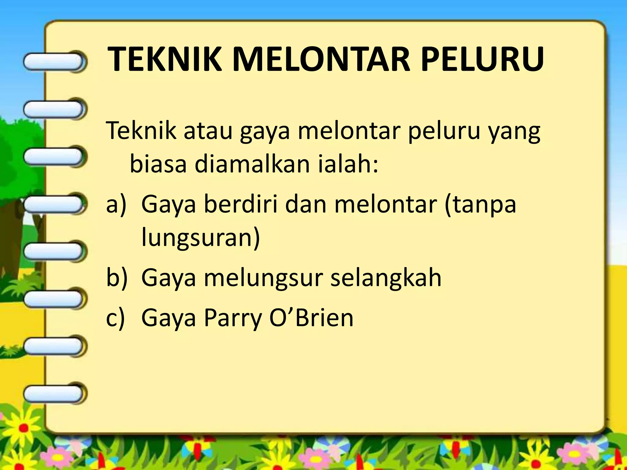 Lontar peluru | PPTX