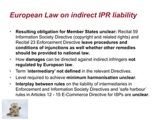 Birgit Clark - ISP Liability through Interference in Germany | PPT