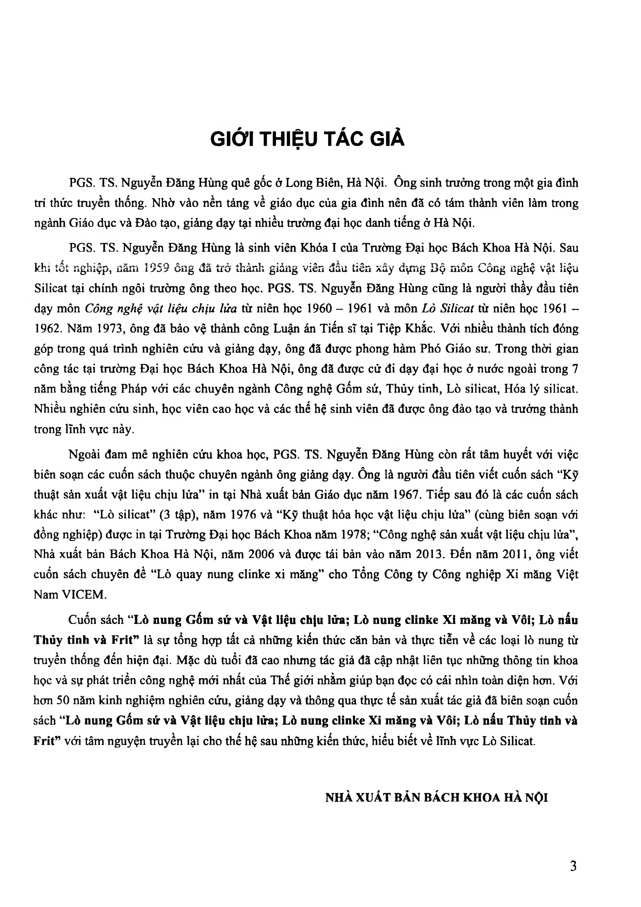 Lo nung gom su va vat lieu chiu lua, lo nung clinke xi mang va voi, lo ...