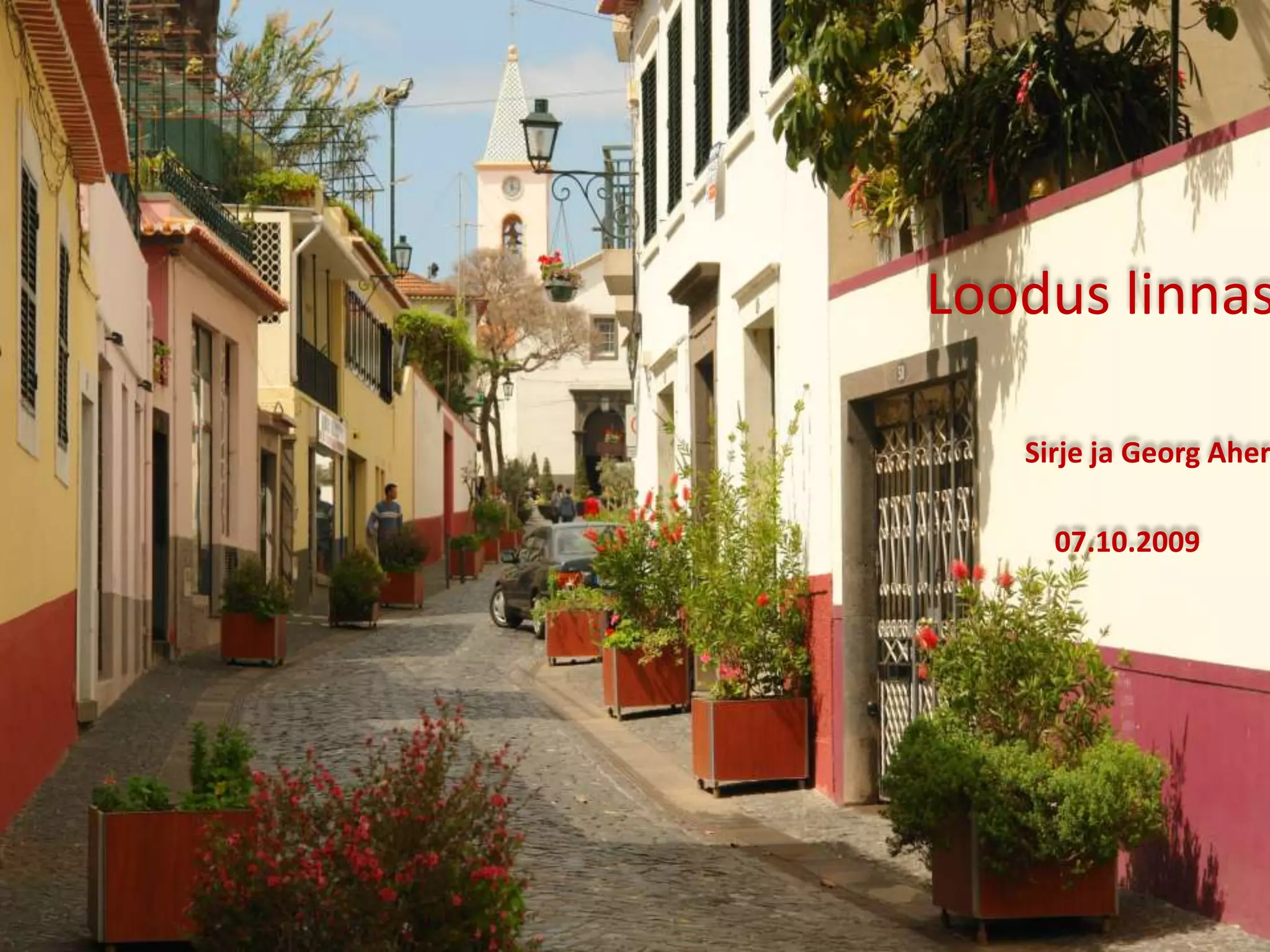 Loodus Linnas | PPTX