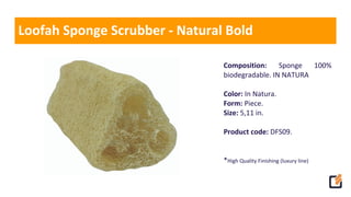 Loofah Catalogue | PPT