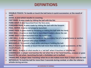 PPT: An Overview of Loofball | PPTX