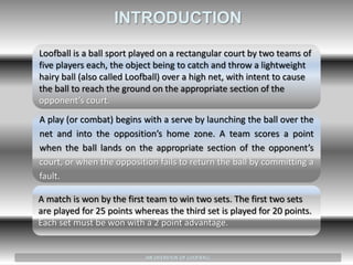 PPT: An Overview of Loofball | PPTX