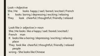 Look like-what do you look like-what are you wearing | PPT