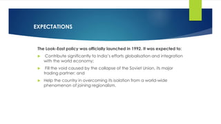 Look act east policy | PPTX