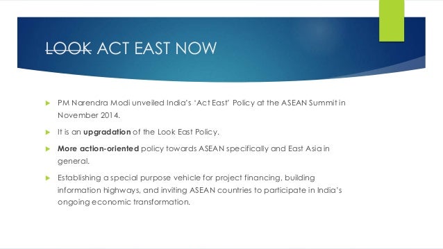 Look act east policy
