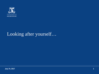 Look after yourself | PPT