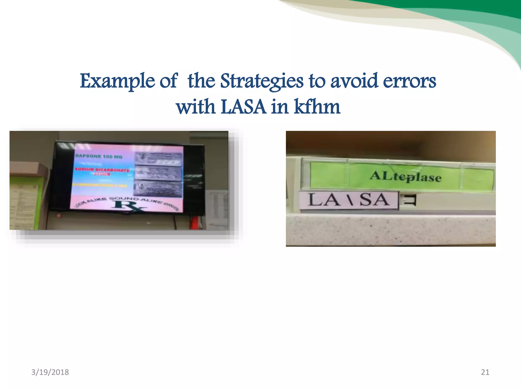 Look alike and sound alike medications | PPTX