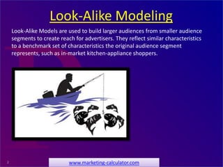 Facebook and Look-Alike Modeling: A Short Primer | PPT