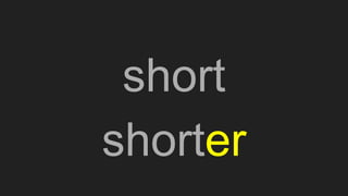 Comparative adjectives practice | PPT