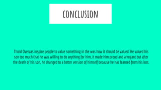 Theme and Characterization of Björnstjerne Björnson's The Father | PPTX