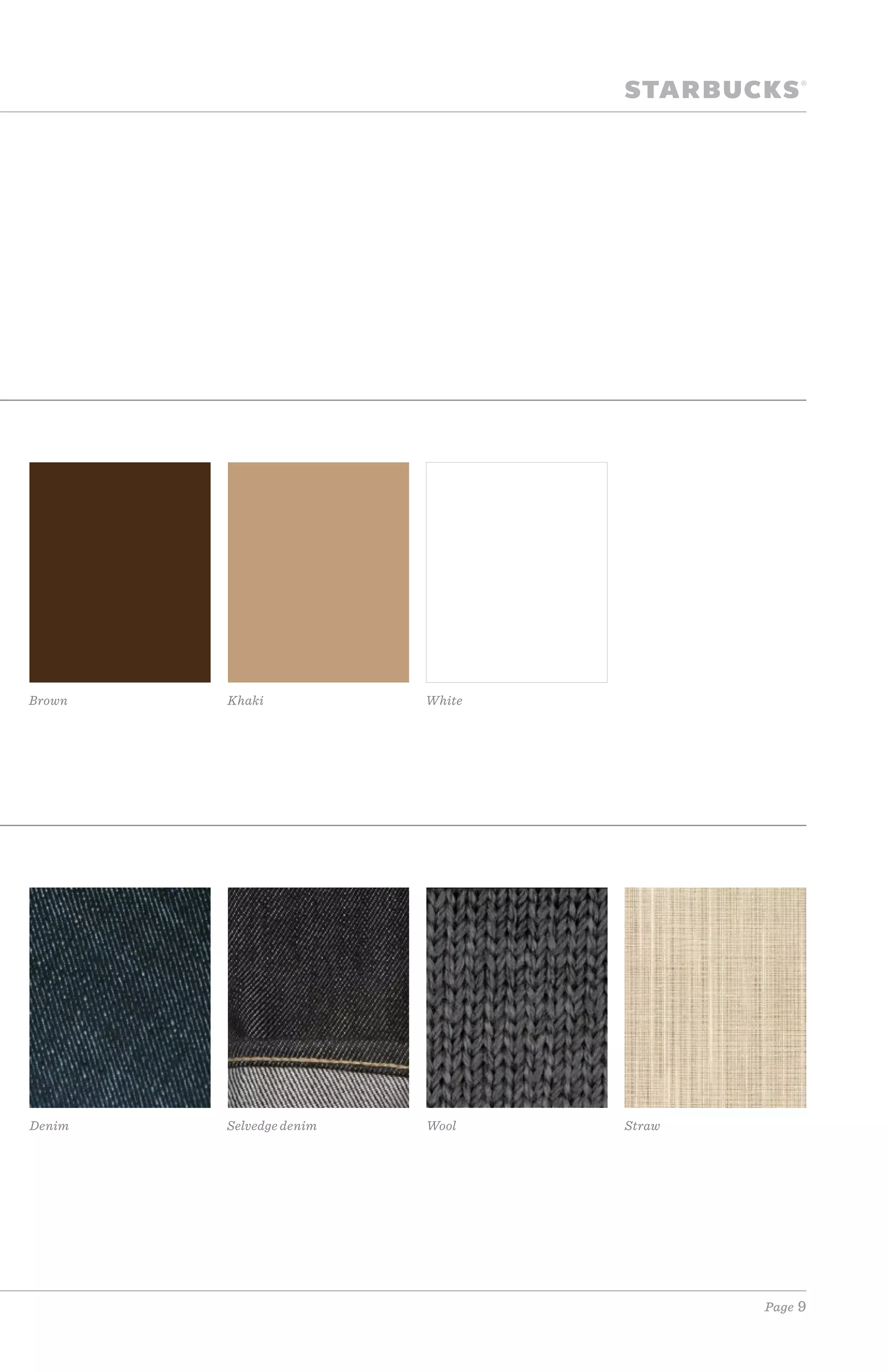 Lookbook Starbucks - Dress Code | PDF